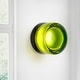 Rennnsan Modern Dome Dimmable LED Bathroom Vanity Light/Glass Dimple ...