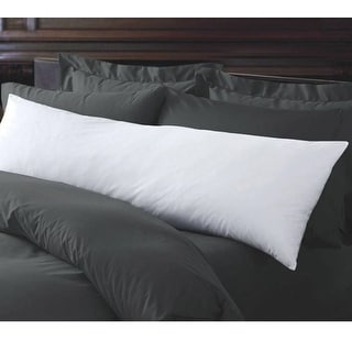 Studiio 707-White Microfiber Body Pillow - White - Bed Bath & Beyond ...