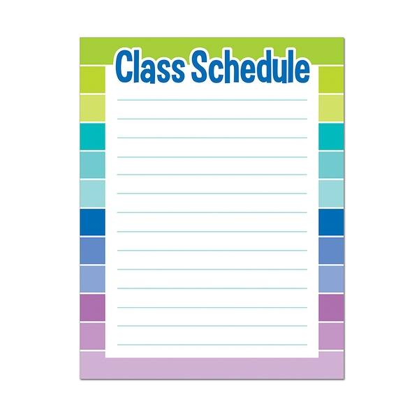 Class Schedule Chart - Paint - Bed Bath & Beyond - 17104874