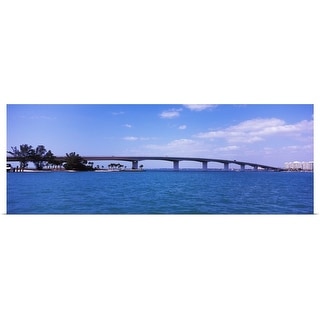 Bridge across the sea, John Ringling Causeway Bridge, Sarasota Bay ...