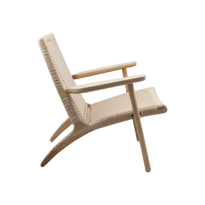Cavo Beech & Hemp Coastal Lounge Chair - Contract Grade - Overstock ...