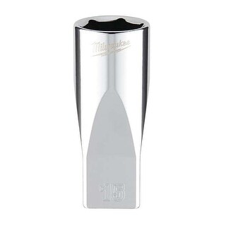 Milwaukee Tool Deep Well Socket,15.00 mm, 6-Point 45-34-9053 - 1 Each ...