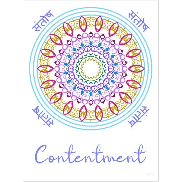Parsley Sage Yoga Time Contentment - Inspirational Series 1 Poster ...