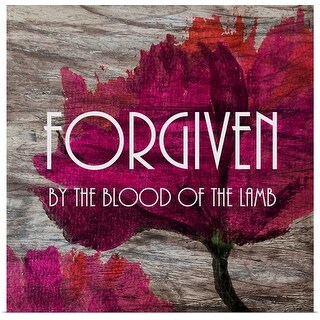 "Forgiven" Poster Print - Bed Bath & Beyond - 30182733