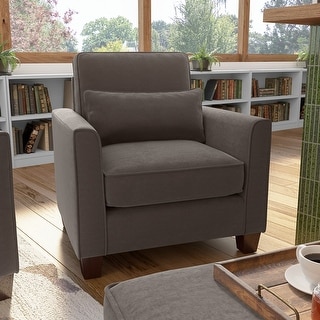 Flare Accent Chair with Arms by Bush Furniture - Bed Bath & Beyond ...