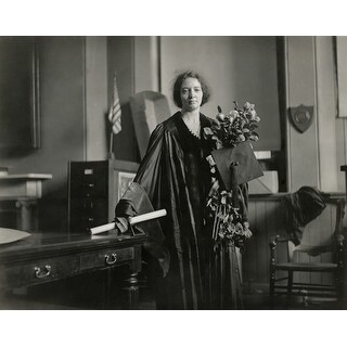 Physicist Irene Joliot-Curie In Full Academic Regalia On May 23 History ...