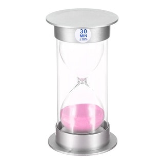 30 Minute Sand Timer, Sandy Clock Count Down Sand Glass, Pink Sands ...