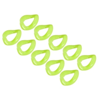 Acrylic Link Rings, 35mm Quick Linking C-Clips Hooks for DIY 100Pcs ...