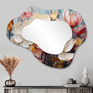 White Pink Magnolias Magnolia Symphony II - Magnolias Large ...