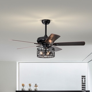 Industrial 52 Inch Ceiling Fans w/ Remote Control, Quiet Reversible ...
