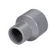 PVC Reducing Coupling Hub by Hub, DWV Pipe Fitting, Gray 10Pcs - Bed ...