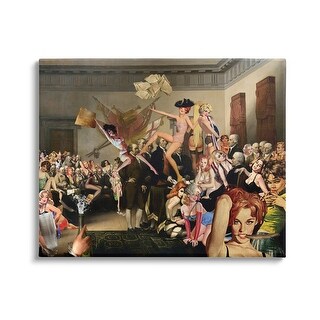 Stupell Classic Painting Collage Canvas Wall Art Design by Barry Kite ...