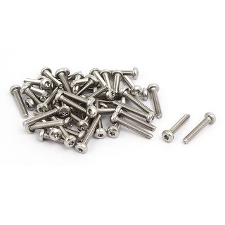 M2x12mm 304 Stainless Steel Pan Head Torx Socket Cap Machine Screw ...