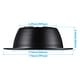 12 Pack Ceiling Can Light Trim for 6" Recessed Can, Full Metal Baffle ...