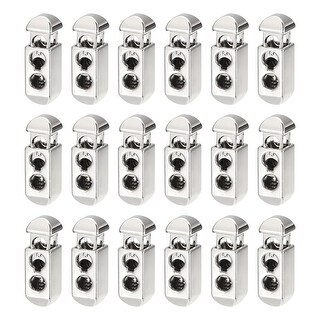 Metal Cord Locks, Spring Stopper Fastener Slider Toggles End for ...