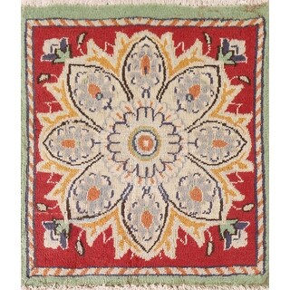 Tabriz Persian Square Vintage Area Rug Wool Carpet - 1'9"x 2'1" - Bed ...