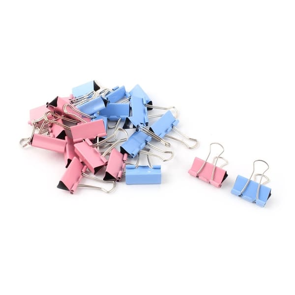 School Office Metal Document Test Paper Blinder Clip Assorted Color ...