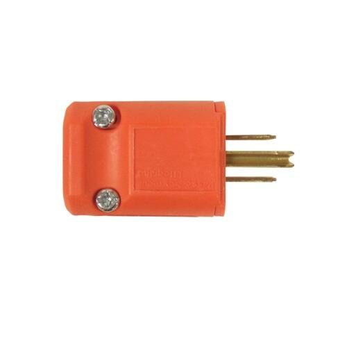 Cooper Wiring BP3867-4RN High Visibility Straight Electrical Plug, 125 ...