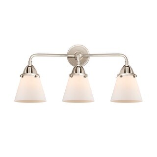 Innovations Lighting 288-3W-11-25 Cone Vanity Cone 3 Light 25" Wide ...