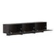 Brown Modern Entertainment Center with Hidden Storage Shelf - Bed Bath ...