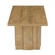 47" Rectangular Coffee Table, Minimalist Center Table for Living Room ...