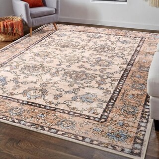 Bohemian Vintage Faux Cashmere Print Rug - Bed Bath & Beyond - 42479319