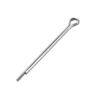 Split Cotter Pin - Carbon Steel 2-Prongs Silver Tone 250Pcs - Silver ...