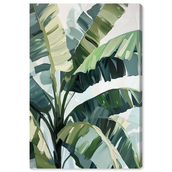 banana leaves wall decoration
