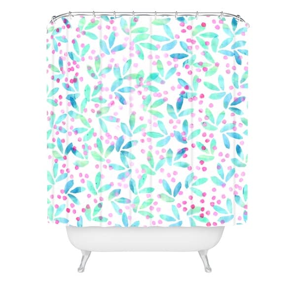 Deny Designs Hello Sayang Very Berry Nice Shower Curtain Overstock