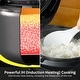 Tiger JPW-H10U Mauve Black 5.5 Cup Induction Heating Rice Cooker - Bed ...