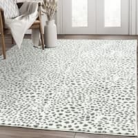 Abani Rugs Arto Contemporary Cheetah Print Area Rug - On Sale - Bed ...
