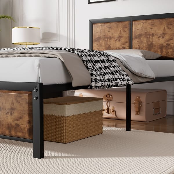 elevated platform twin bed
