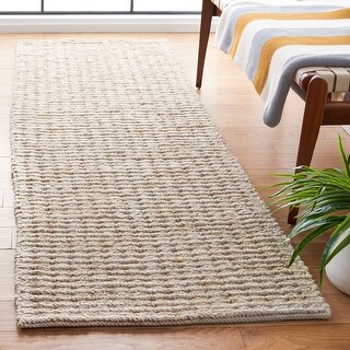 SAFAVIEH Handmade Ivory Jute Area Rug - On Sale - Bed Bath & Beyond ...