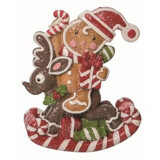 Transpac Resin Brown Christmas Gingerbread Decor - Bed Bath & Beyond ...