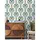 NextWall Floral Ogee Peel and Stick Wallpaper - Bed Bath & Beyond ...