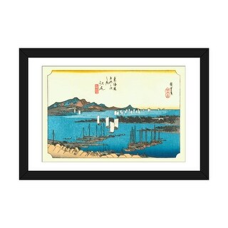 iCanvas "Ejiri, Miho enbo (Ejiri Distant View of Miho)" by Utagawa ...