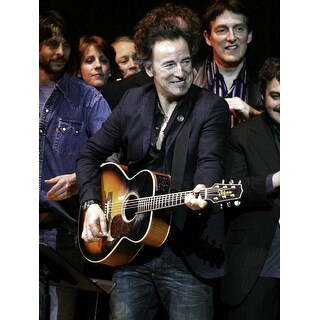 Bruce Springsteen and friends on stage at Carnegie Hall Photo Print ...