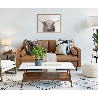 Kate and Laurel Hey Dude Cow Color Framed Print by Creative Bunch ...
