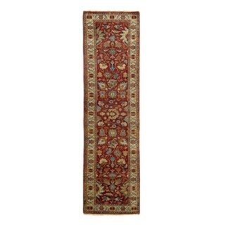 Rust Runner Tabriz Design - 2'6''x10' - 9'8'' x 2'8'' - Bed Bath ...