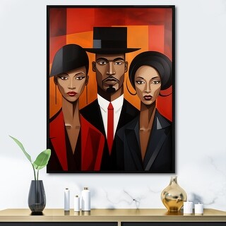 Designart "African American Renaissance Echoes I" African American Art ...