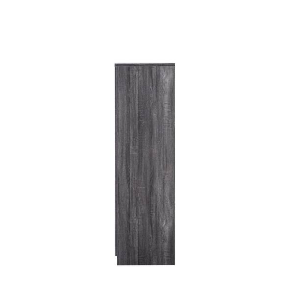 Furniture of America Vidal Modern Wardrobe Armoire with 2-door - Bed ...