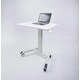 Adjustable Height Standing Office Small Desk In White Color - Bed Bath ...