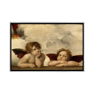 iCanvas "The Two Angels" by Raphael Framed - Bed Bath & Beyond - 37641771