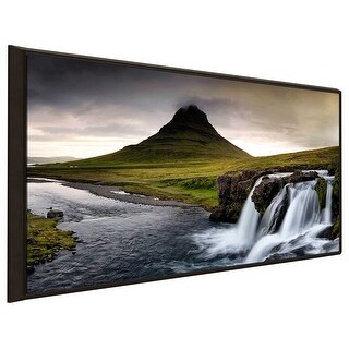 "Lake Sunset" Print on Floating Canvas - Bed Bath & Beyond - 36487996