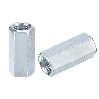 Coupling Nuts - Galvanized Carbon Steel Hex Threaded Rod Coupler for ...