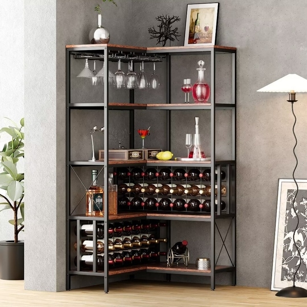 Alcohol corner cabinet store