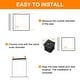 Inserts for Square Tubes with Thread, for OD Square Tube, Caster Insert ...