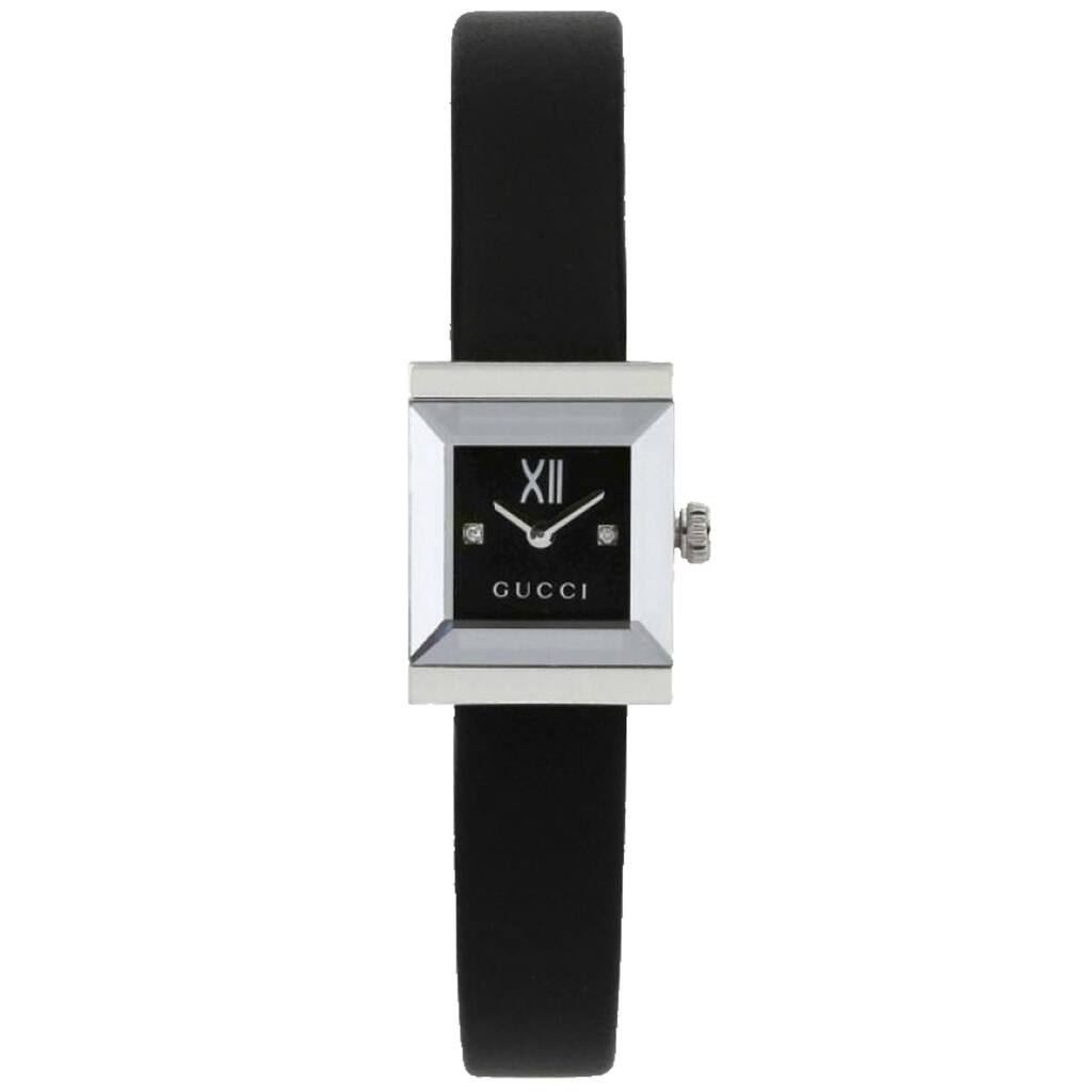 Gucci Women's G-Frame Black Dial Watch - YA128538 - One Size ...