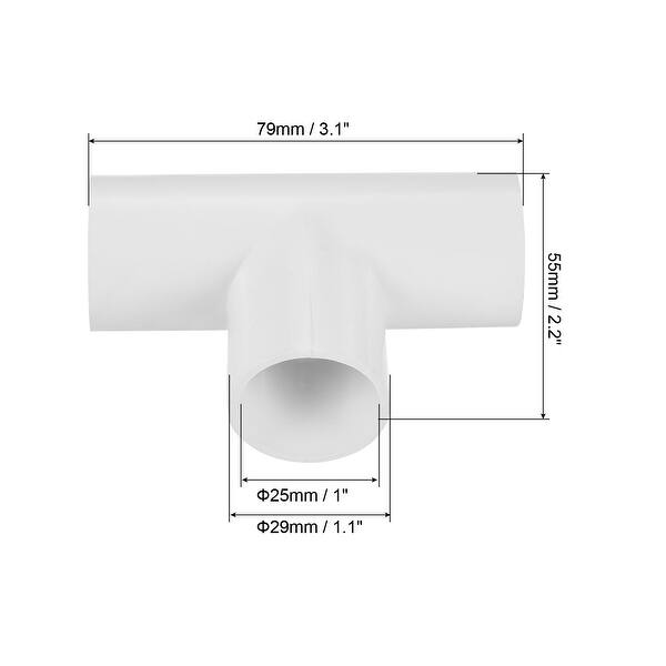 Conduit Coupler T-Shaped 25mm 3 Ways for Hose Electrical Conduit ...