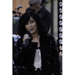 Cher performing for The Today Show Toyota Concert in Rockefeller Center ...